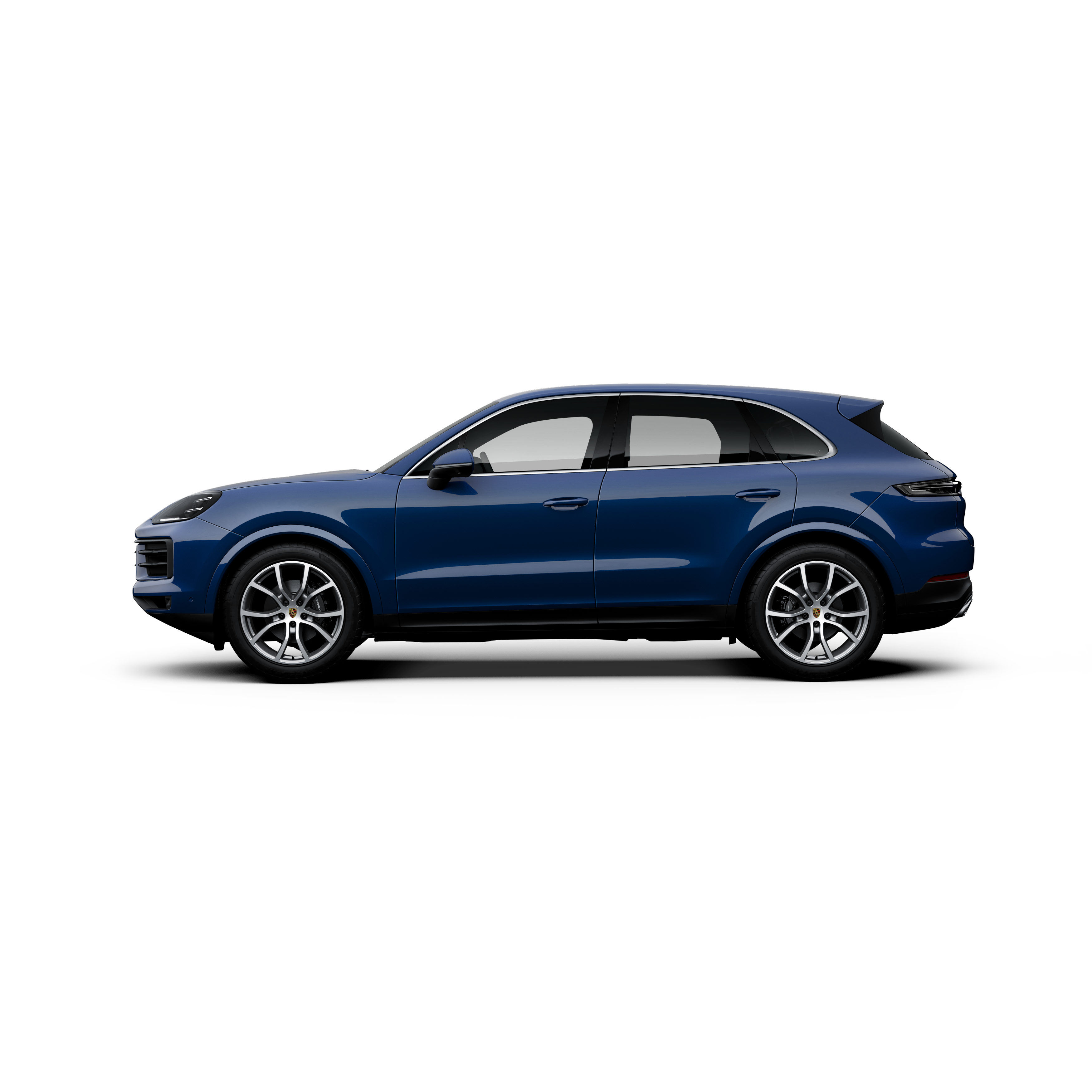 The Porsche Cayenne in Ascaribluemetallic | Porsche Paint to Sample